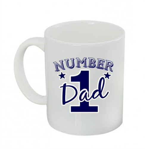 Number 1 Dad Mug – Made for you crafts